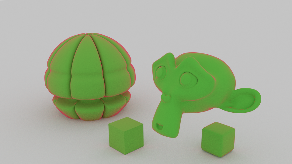 Small Blender Things An X Ray Shader For Osl Using An Edge Detection Node 4410