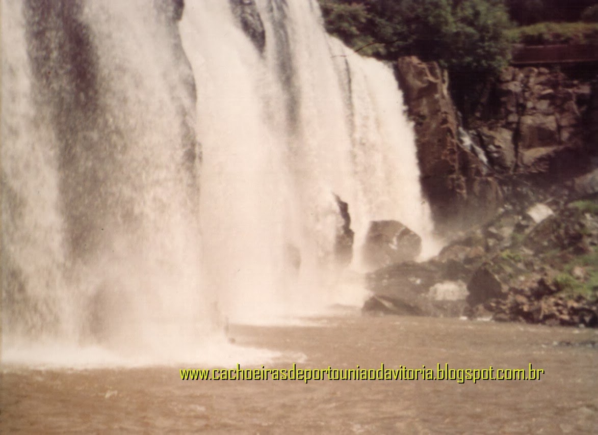 CACHOEIRAS DE PORTO UNIÃO DA VITÓRIA - SC/PR: SALTO DO VAU - Rio Palmital