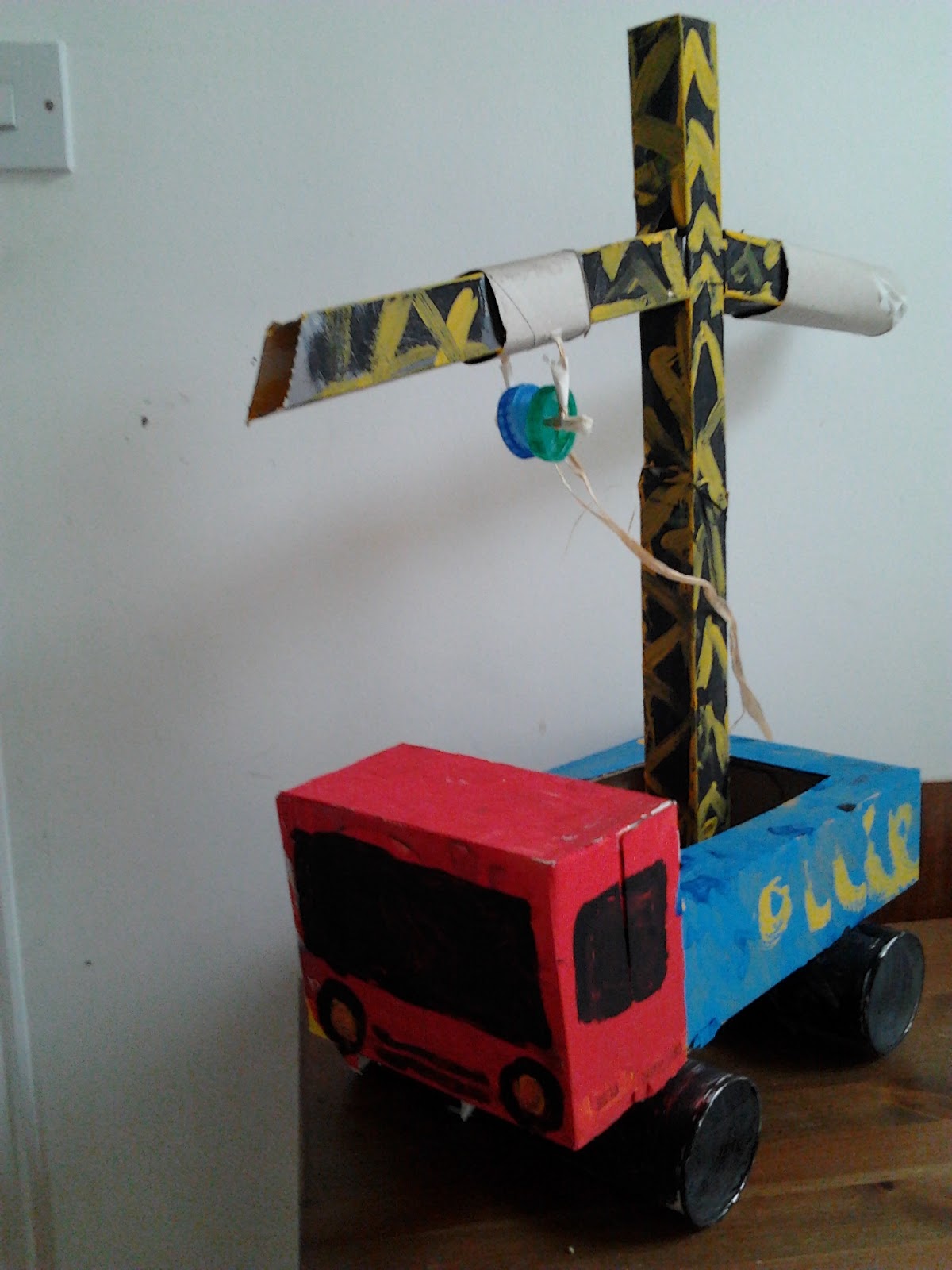 Cobble & Gobble: Junk modelling -Craney truck