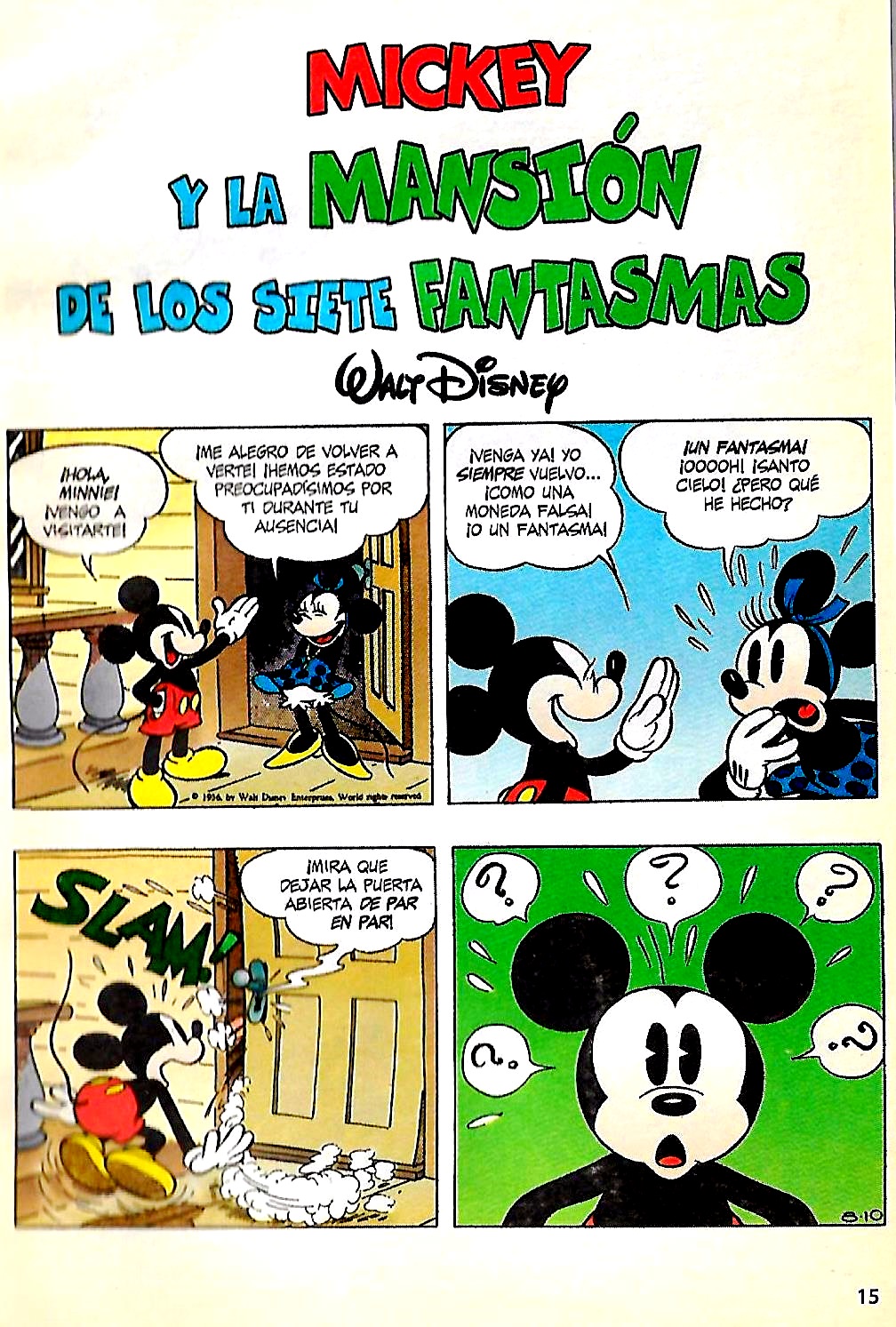 Aquellos inolvidables tebeos...: Clásicos del Cómic - Mickey Mouse ...