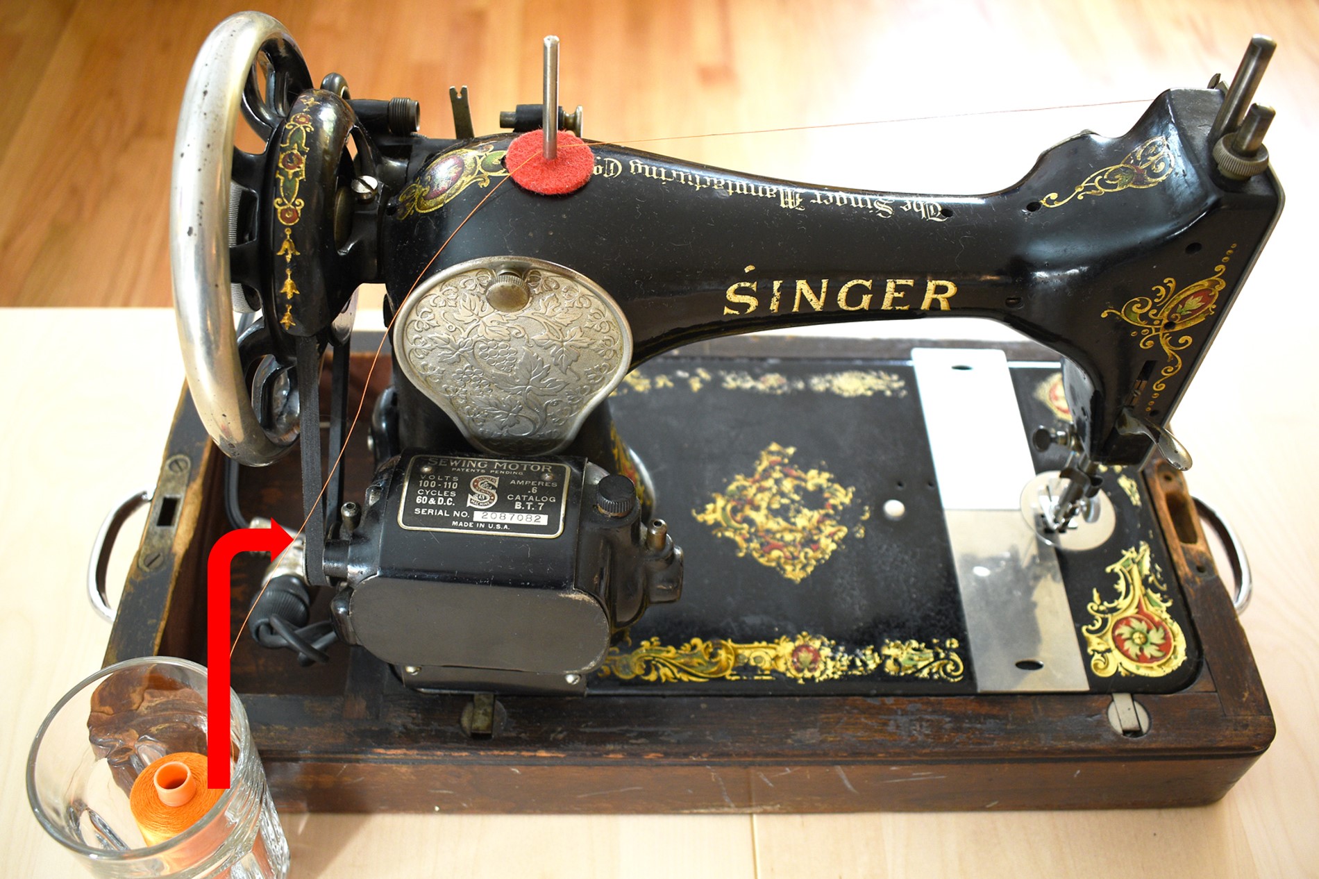 Thread Spool Tips for Vintage Sewing Machines