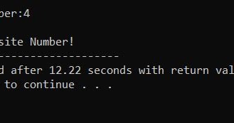 Program to Check any number is Prime or Not.