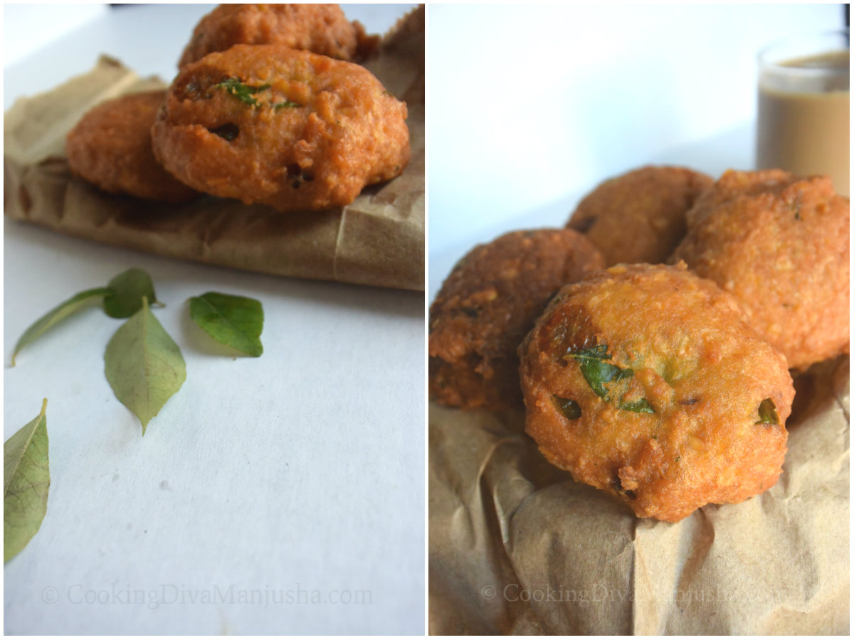 Mixed Dal vada|Mixed lentils fritters|Dal vada