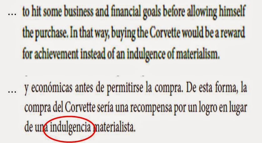 Traductora al rescate: ¿Indulgencia?