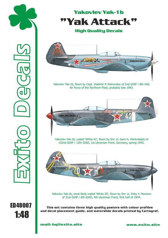 The Modelling News: Decal Review: "Yak Attack" in 1/48th scale from ...