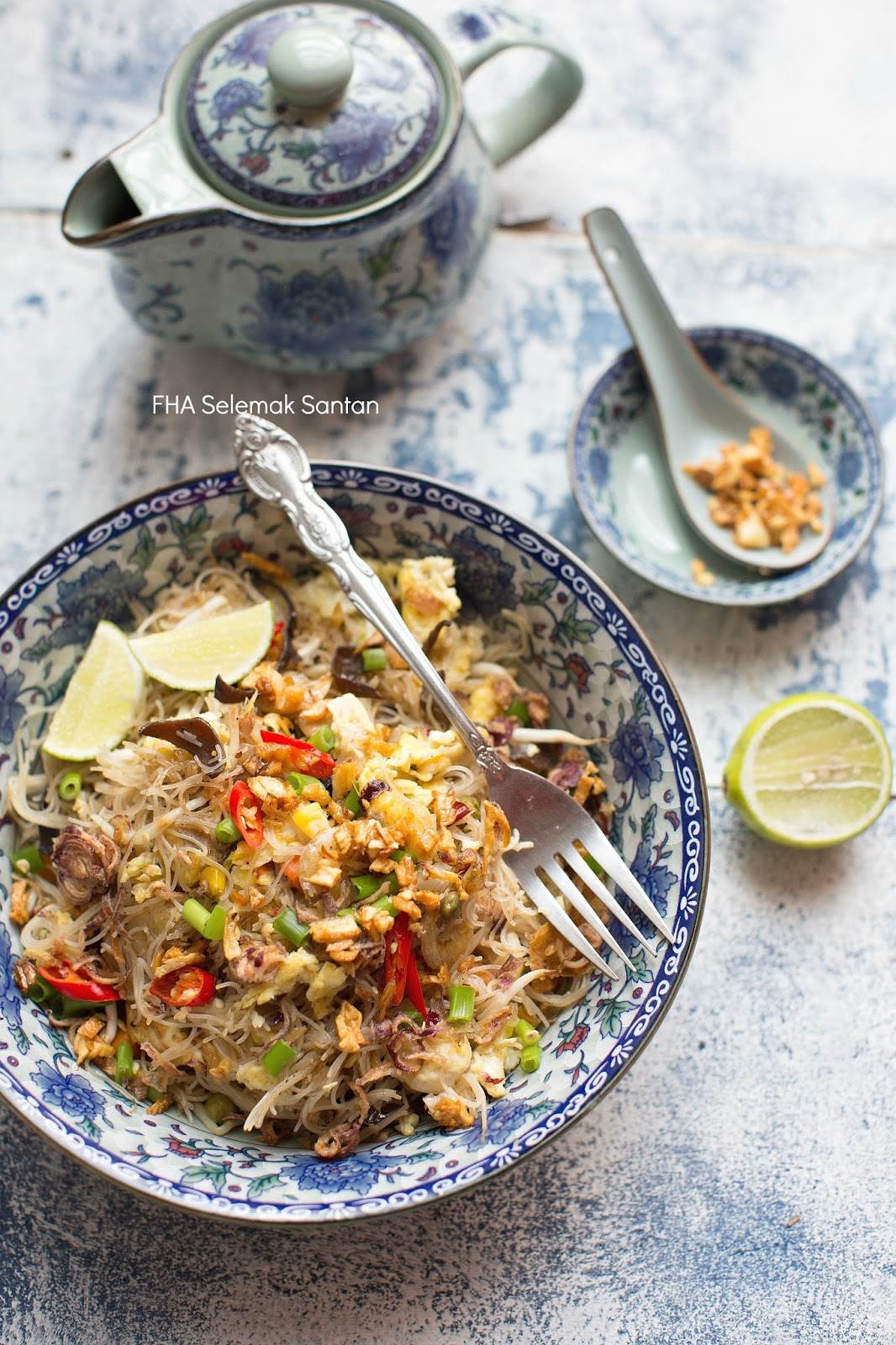 BIHUN GORENG YUNAN ... Sedap dan Memikat Selera !!! - FHA Selemak Santan