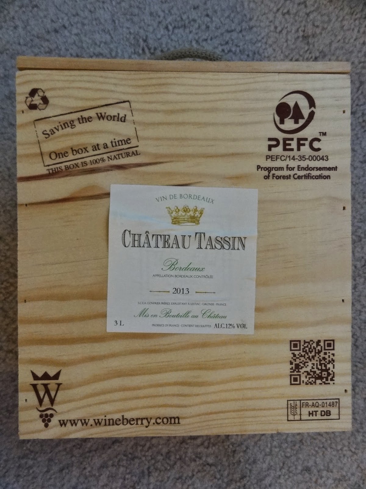 The Gray Report: I've been drinking a box wine for a month!