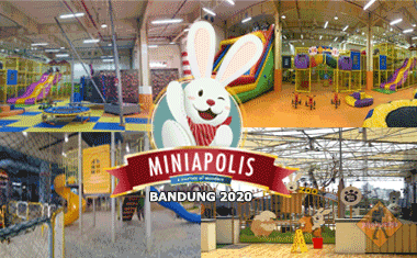Harga Tiket Masuk & Wahana Terbaru Miniapolis Bandung - jejakusaja