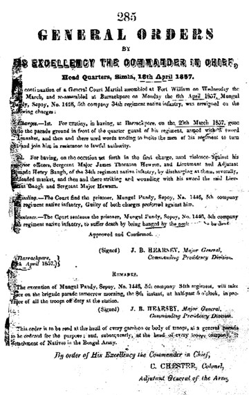 General orders - pblimo