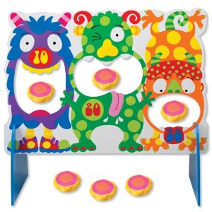 Look and Find Treasures: GAME -- Monster Toss Bean Bag Game