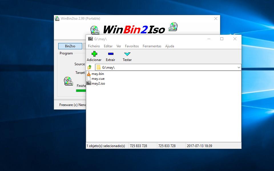 Como Converter Ficheiros BIN Para ISO