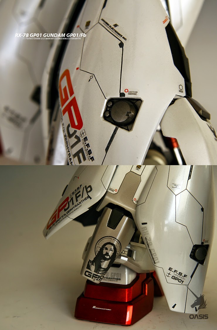 PG 1/60 RX-78GP01 Gundam GP01 FB - Painted Build