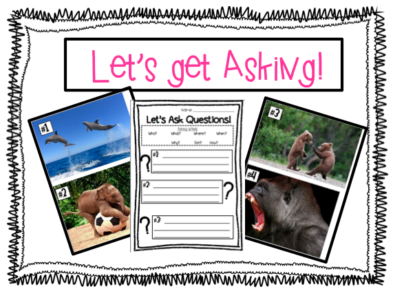 Happily Teaching: Asking Sentences and Question Marks!