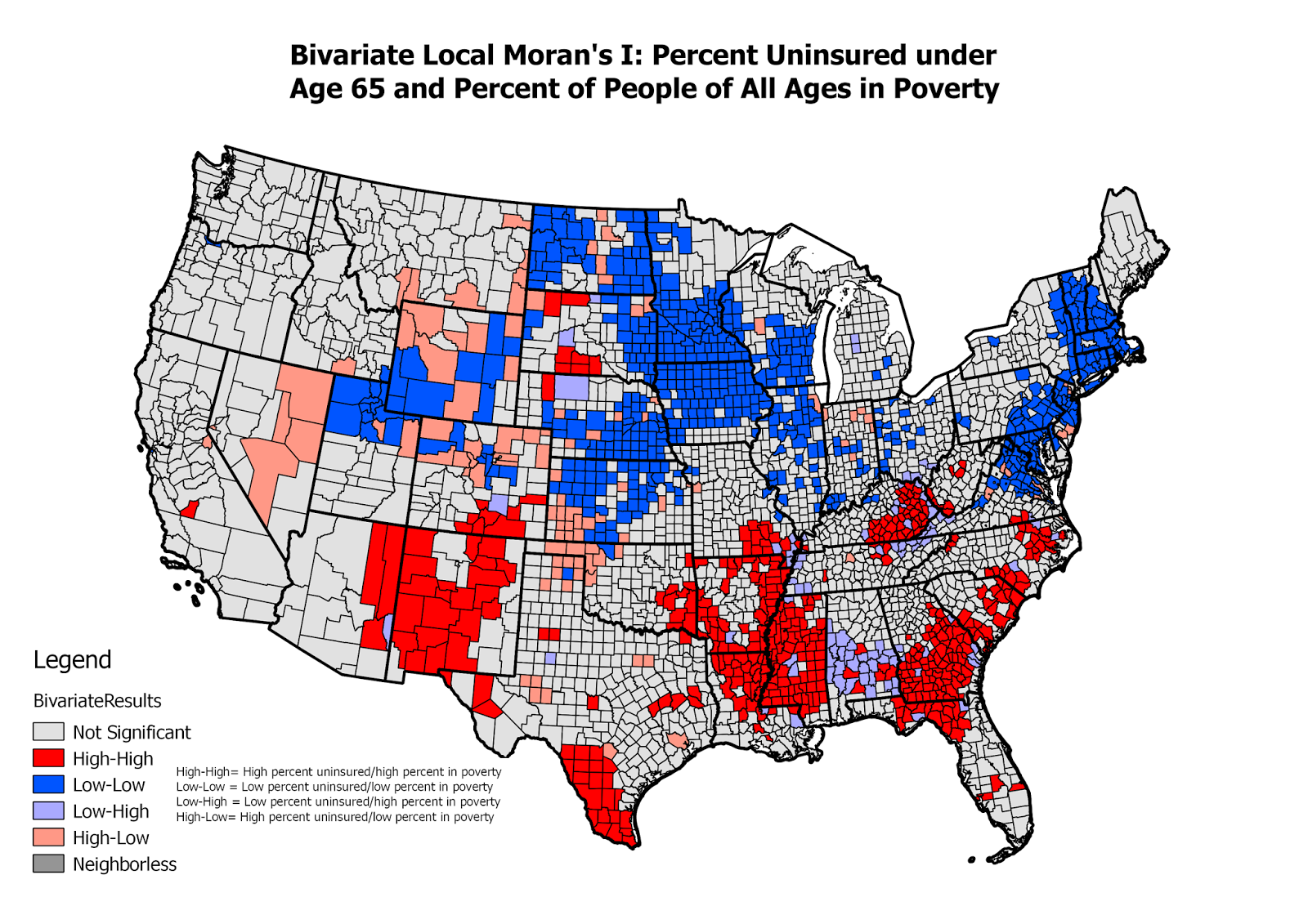 Open Source GIS Blog: Exploring Health Insurance Estimates by County ...