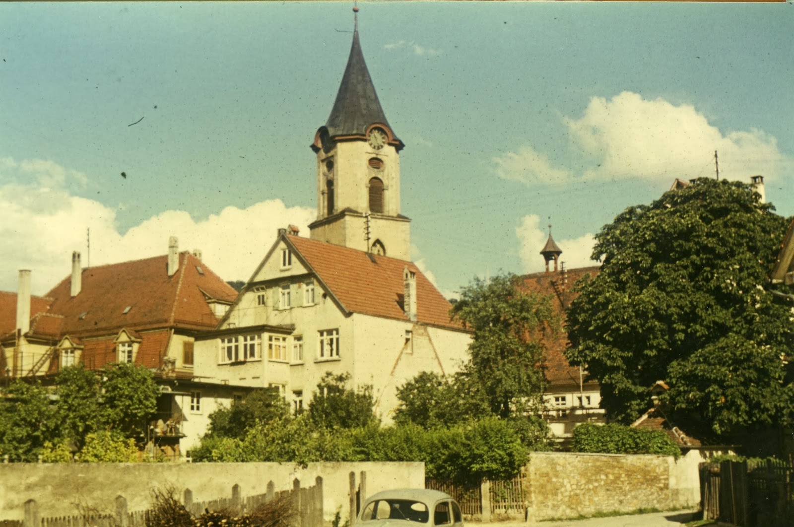Pfullingen: Vor 50 Jahren: Sonntagsblick auf Martinskirche