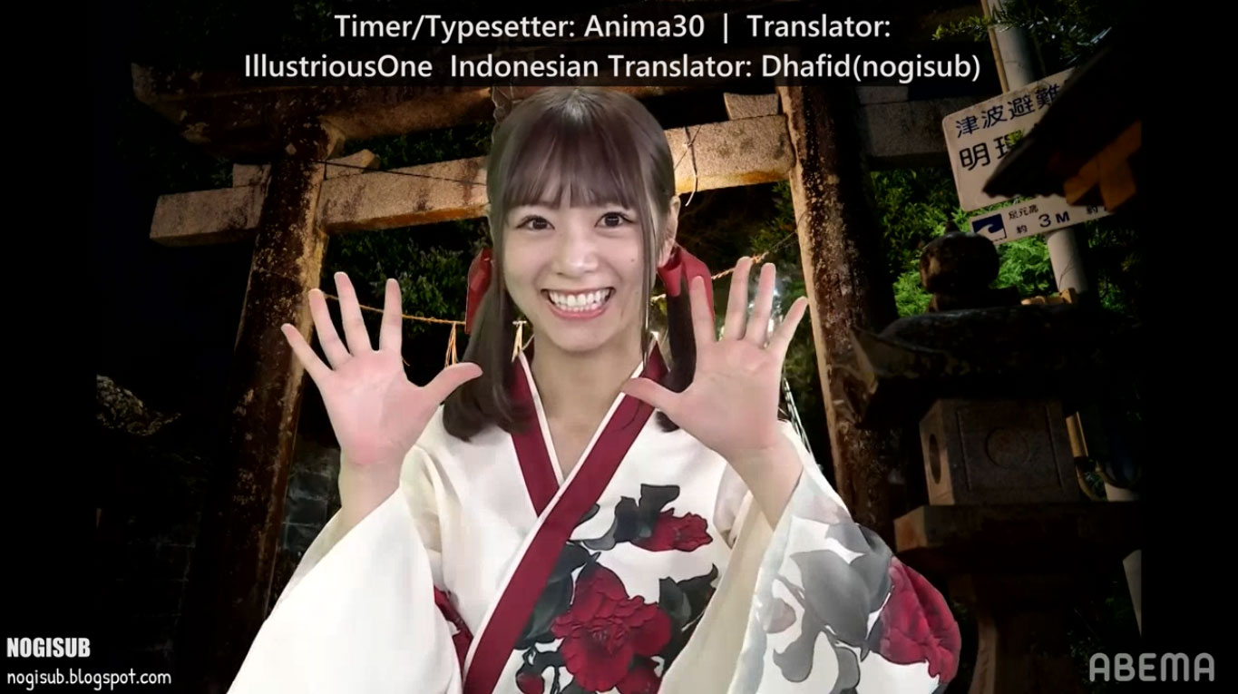 Nogizaka 46 Hour TV - Kitano Hinako Subtitle Indonesia