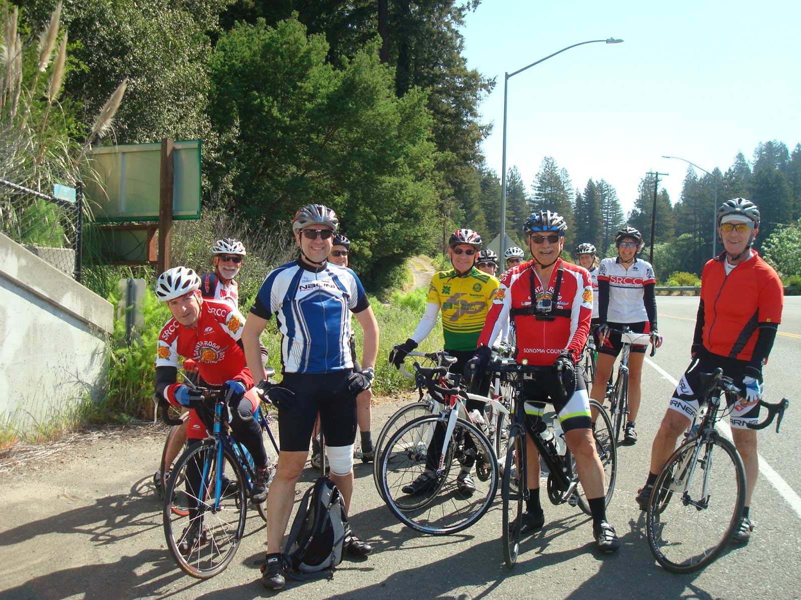 Cycling Sonoma County: Santa Rosa Cycling Club Ride 1