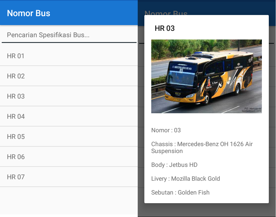 #SabtuNgebus: Aplikasi Android Bus PO Haryanto