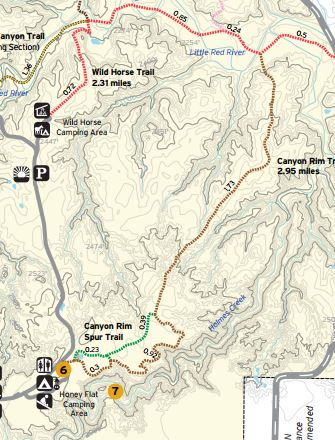 Travels of a Rambling Van: Caprock Canyons' Canyon Rim Trail