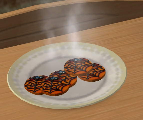 TheNinthWaveSims: The Sims 2 - Halloween Spider Cookies