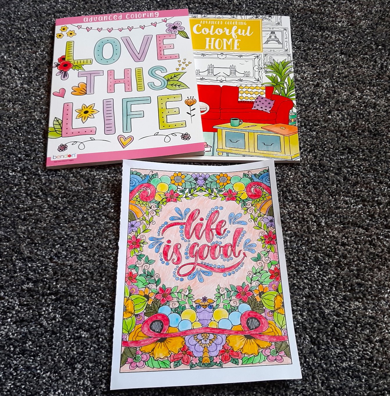 Life is Good : ): Coloring