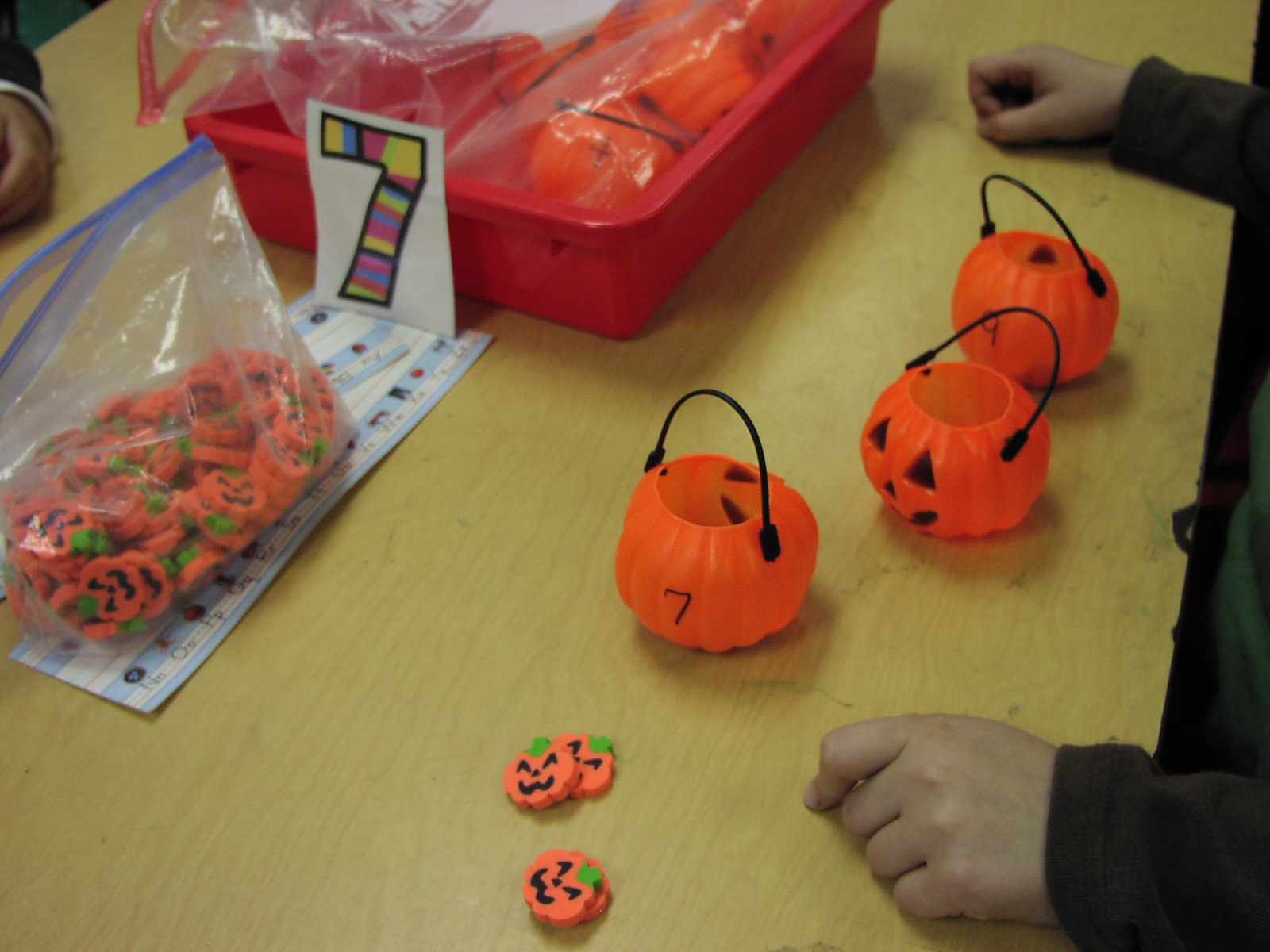 Keen On Kindergarten: October Math Work Stations