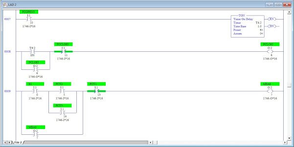 programmation API SLC500 langage LADDER