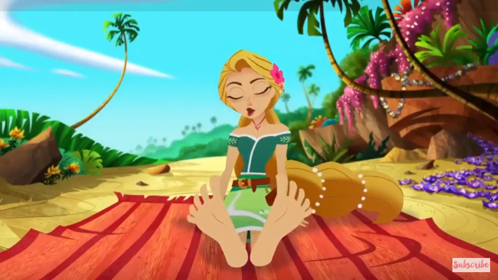 Anime Feet: Tangled: The Series: Rapunzel