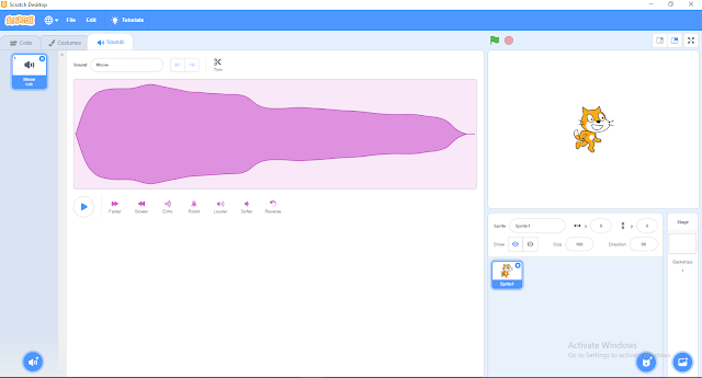 Penjelasan Right Bar Pada Scratch | Void Code