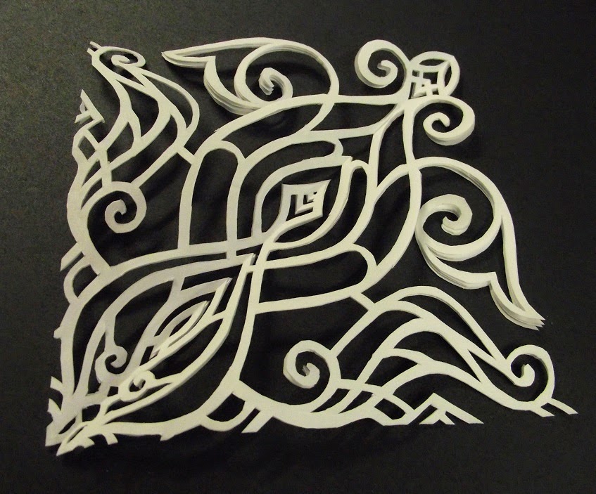 The Quilt Rat: Papercutting