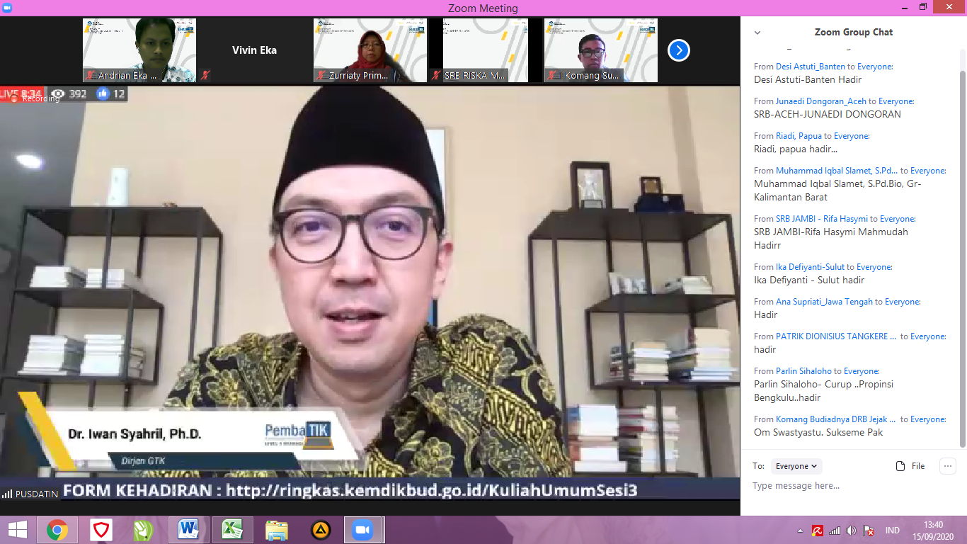 Mengunjungi Ki Hadjar Dewantara bersama Dirjen GTK Dr. Iwan Syahril, Ph.D.