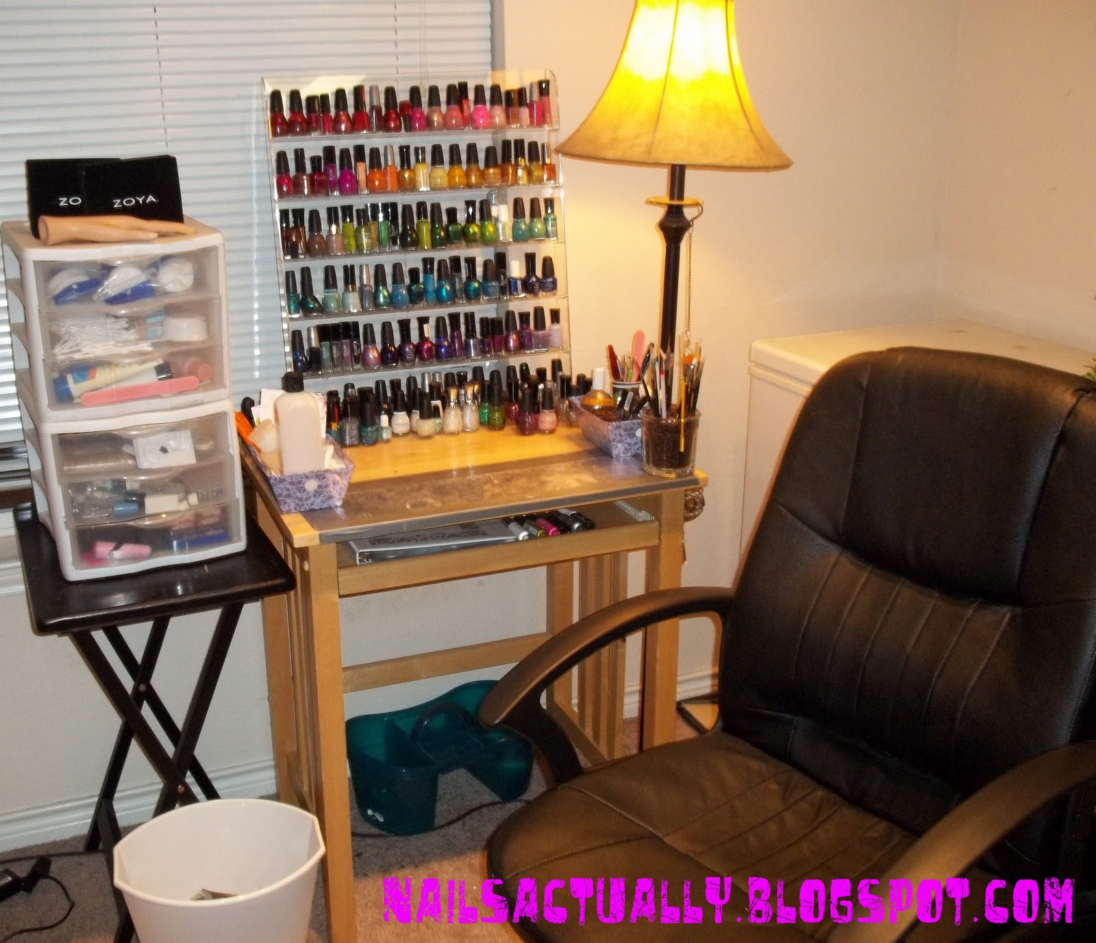 Nails Actually: Nail Art Station and my Resolution to Organize in 2012