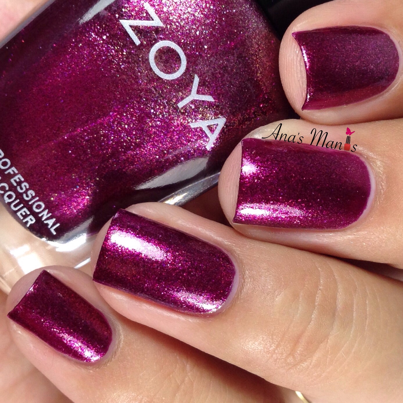 Ana's Manis: Zoya Nail Polish Urban Grunge: Metallics & Holos Review