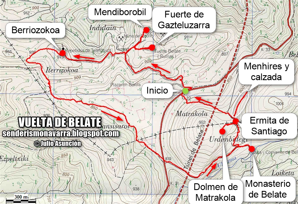 Senderos y montañas de Navarra: LA MEJOR RUTA EN BELATE La Vuelta de Belate