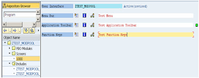 SAP Blogs: Step by Step Module pool program