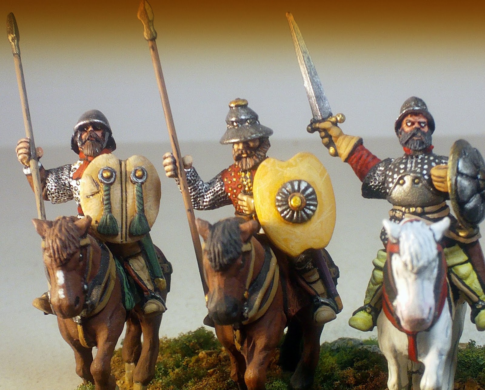 28MM FELDGRAU: Jinetes españoles/ Spanish genitors