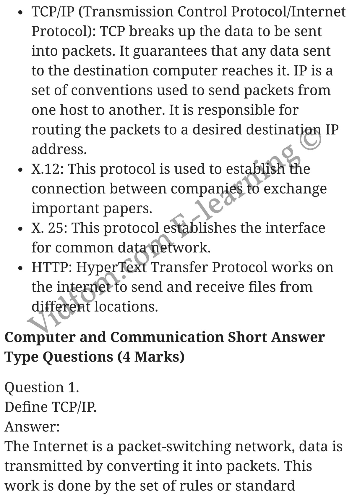 Class 10 Computer Science Chapter 1 Computer And Communication English class-10-computer-science-chapter-1-computer-and-communication-english