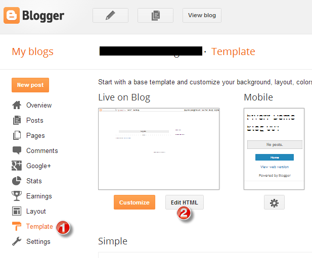 Hilary – Clean Blogger Template Documentation - How to upload-install ...