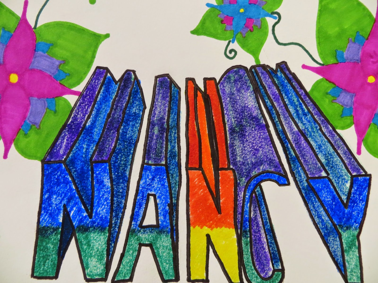 Shana's Art Room : What's Your Name??