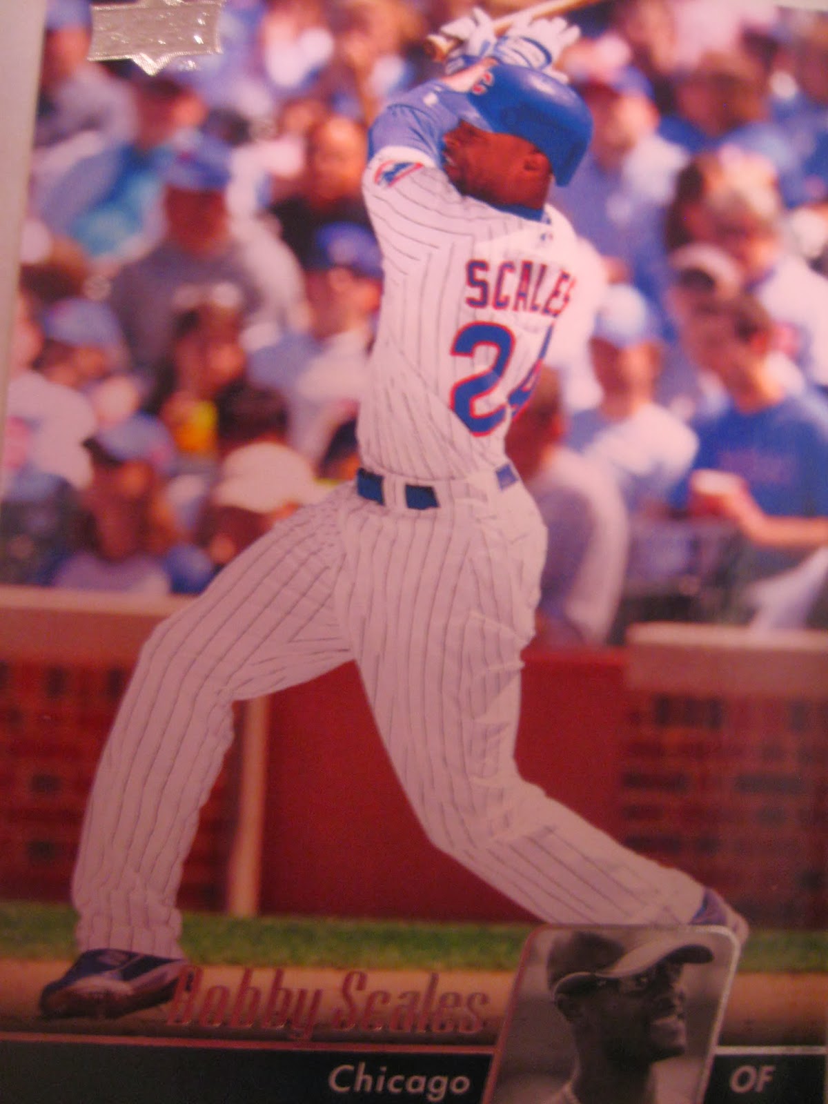 Baseball Cards Come to Life!: Bobby Scales on baseball cards