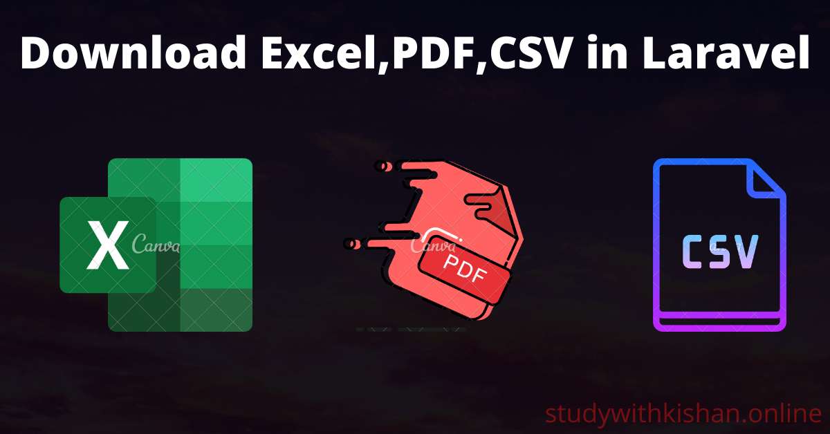 Get Excel Pdf And Csv Downloads With Laravel Excel
