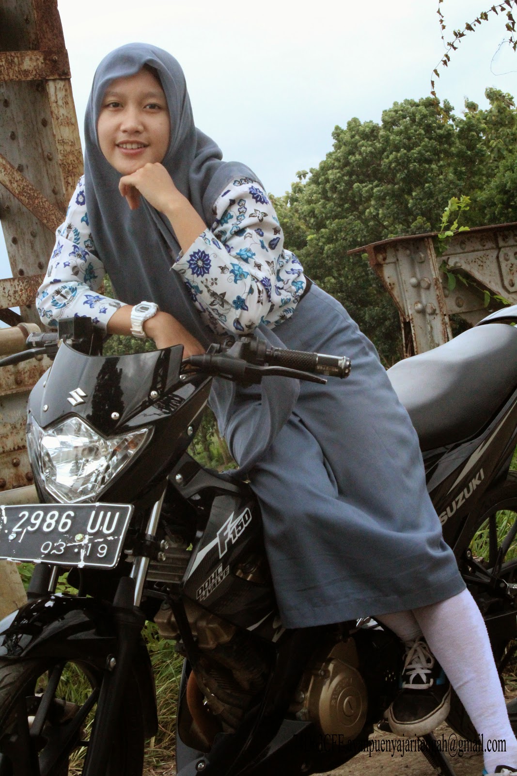 model anak sekolah "belajar jadi model"