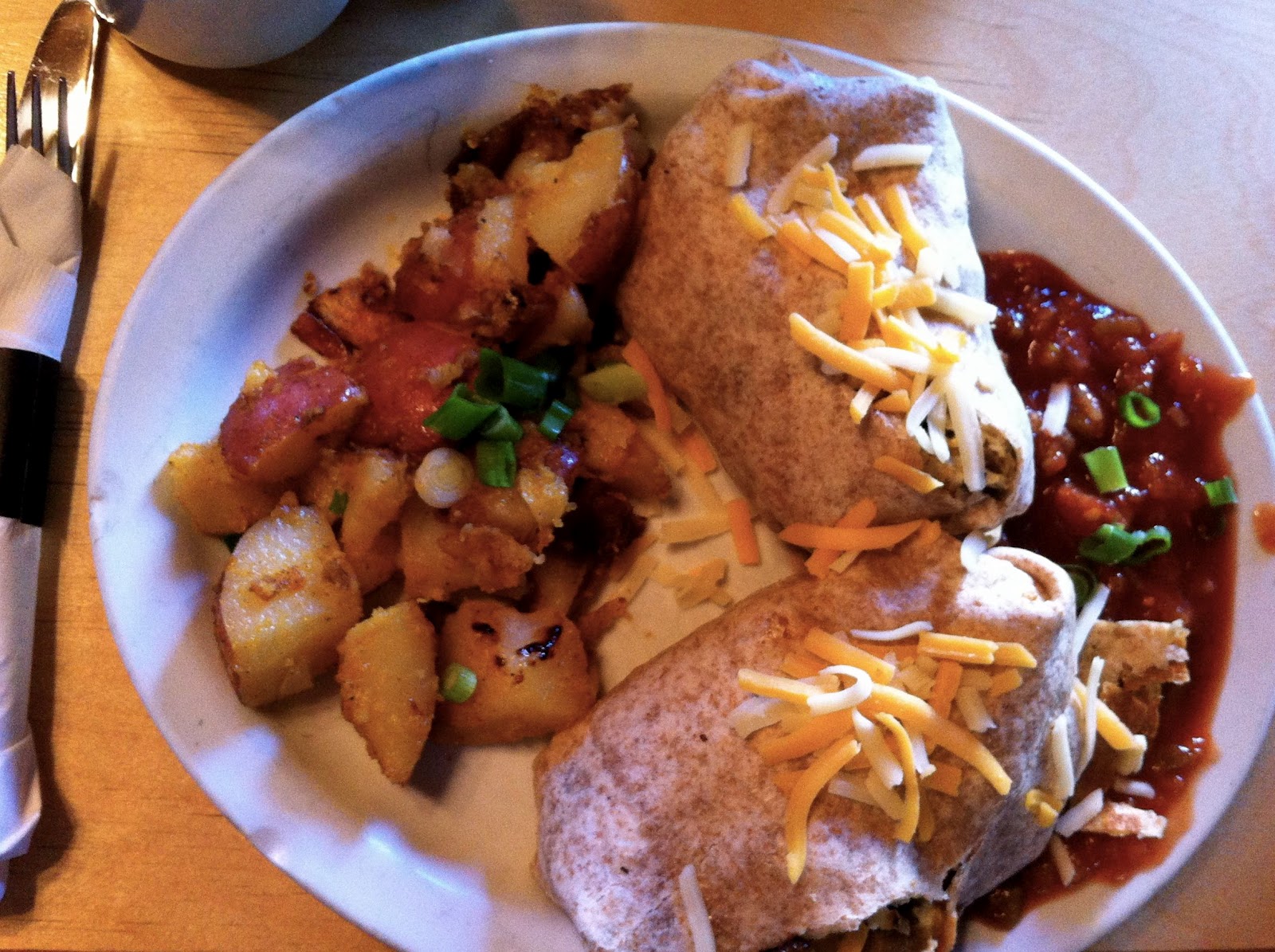 Breakfast @ The Chuckwagon Cafe