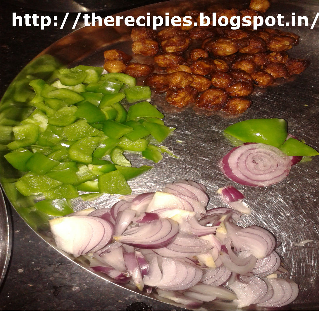recipe of chili chana fry by mona patel ~ The recipes, Easy recipes