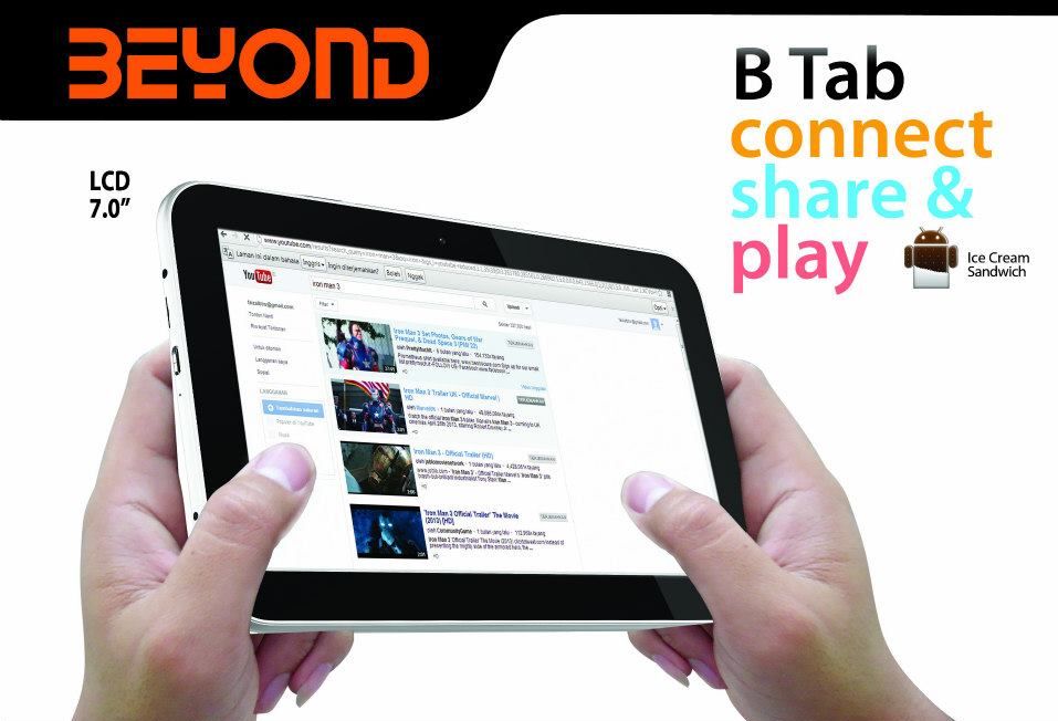 Droiden Garuda: Spesifikasi dan harga tablet Beyond b tab