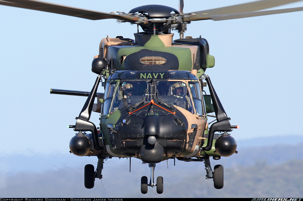 DEFENSE STUDIES: HMAS Anzac Completes MRH90 Multi-Role Helicopter Trials