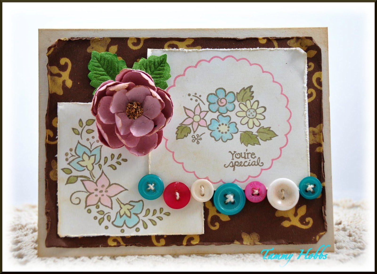 Creating Somewhere Under The Sun: DeNami Designs Fresh Florals Blog Hop