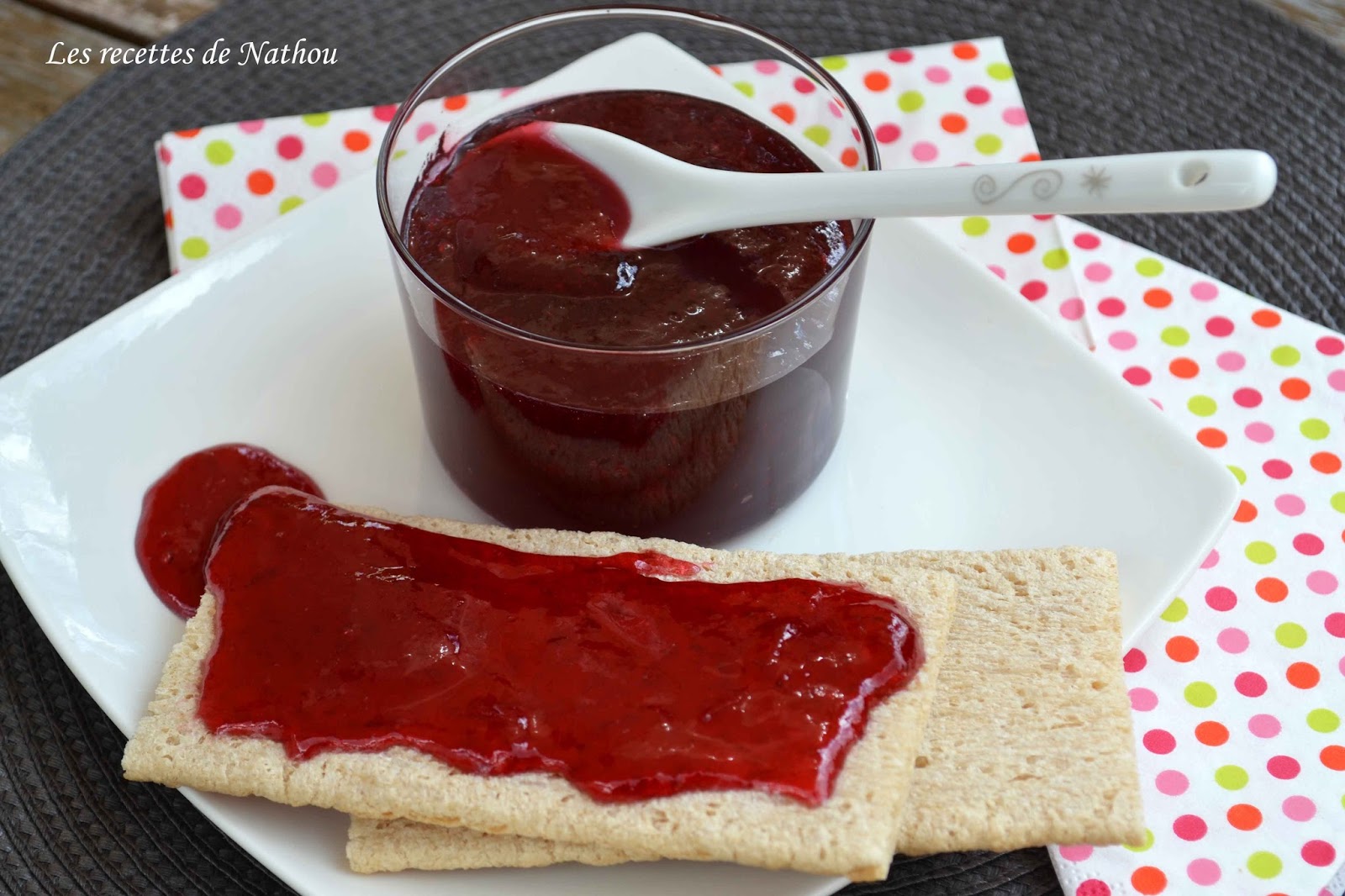 Ma cuisine au fil de mes idées...: Gelée de groseilles rouges "express"