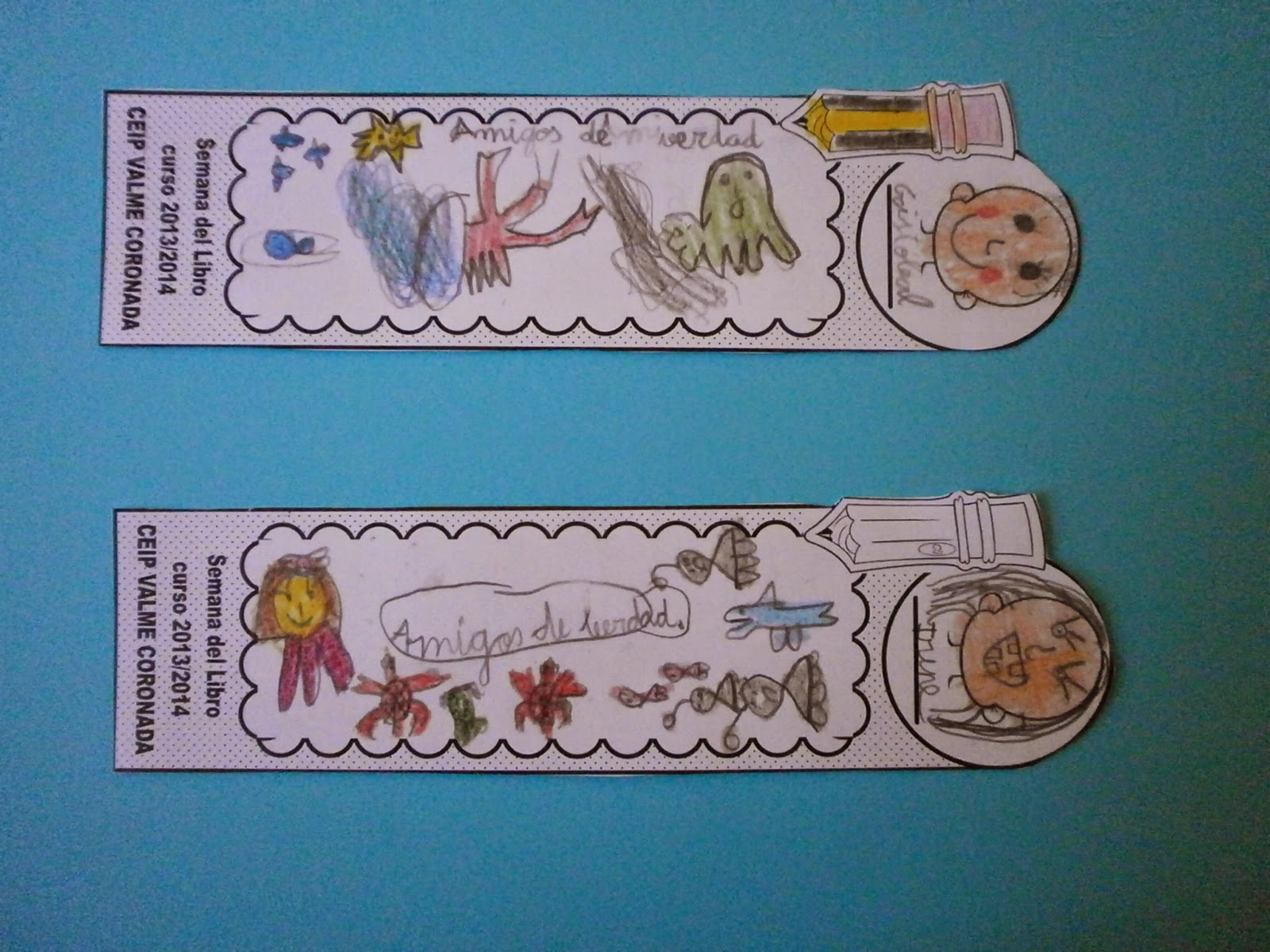 C de cuentos: Marcapáginas o punto de libro.