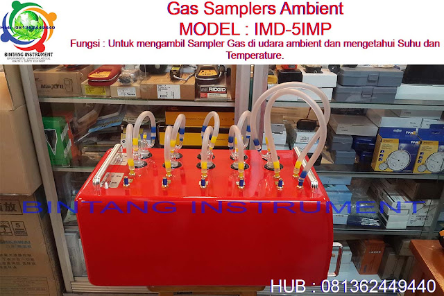 BINTANG INSTRUMENT : Jual Portable Air Sampler Impinger GAS SAMPLERS ...